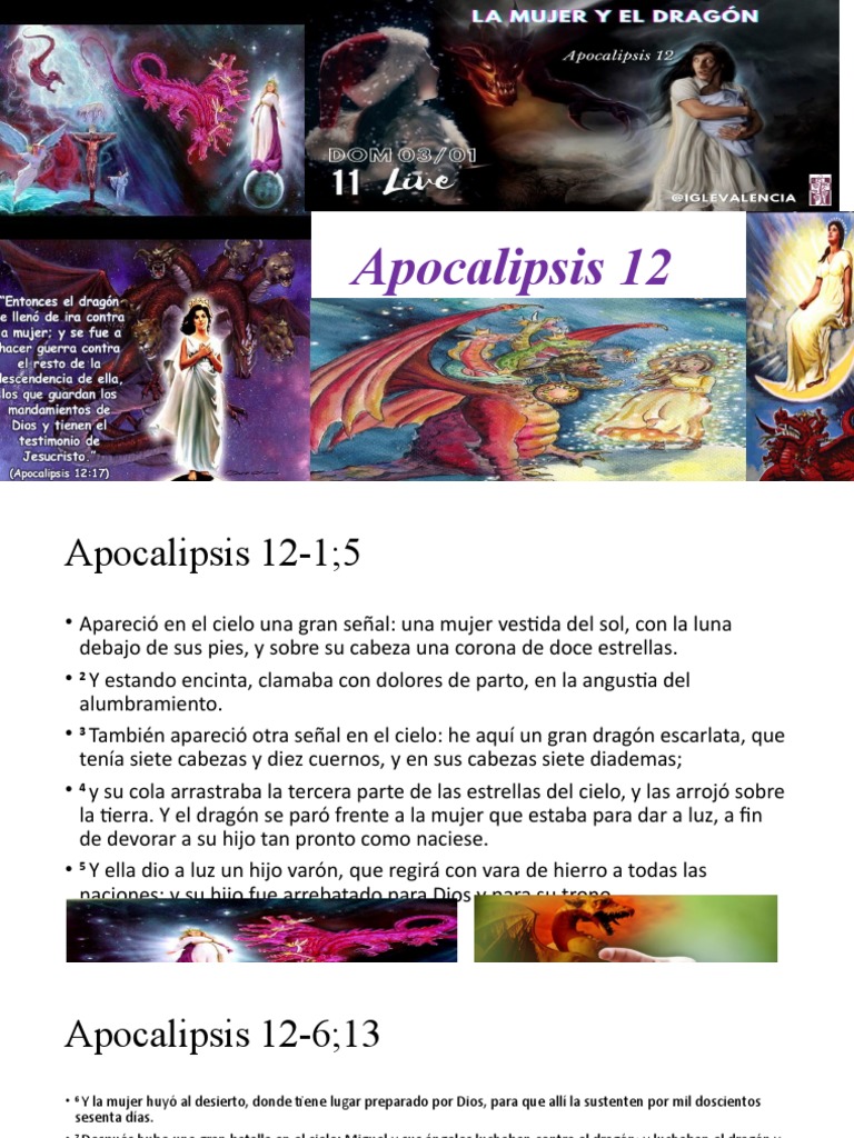 La Mujer y el Dragón en Apocalipsis 12 | PDF | Continuar | Libro de ...