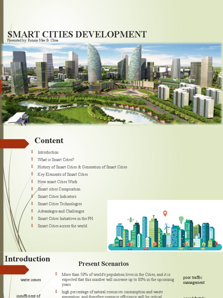 Smart Cities Development | PDF | City | Infrastructure