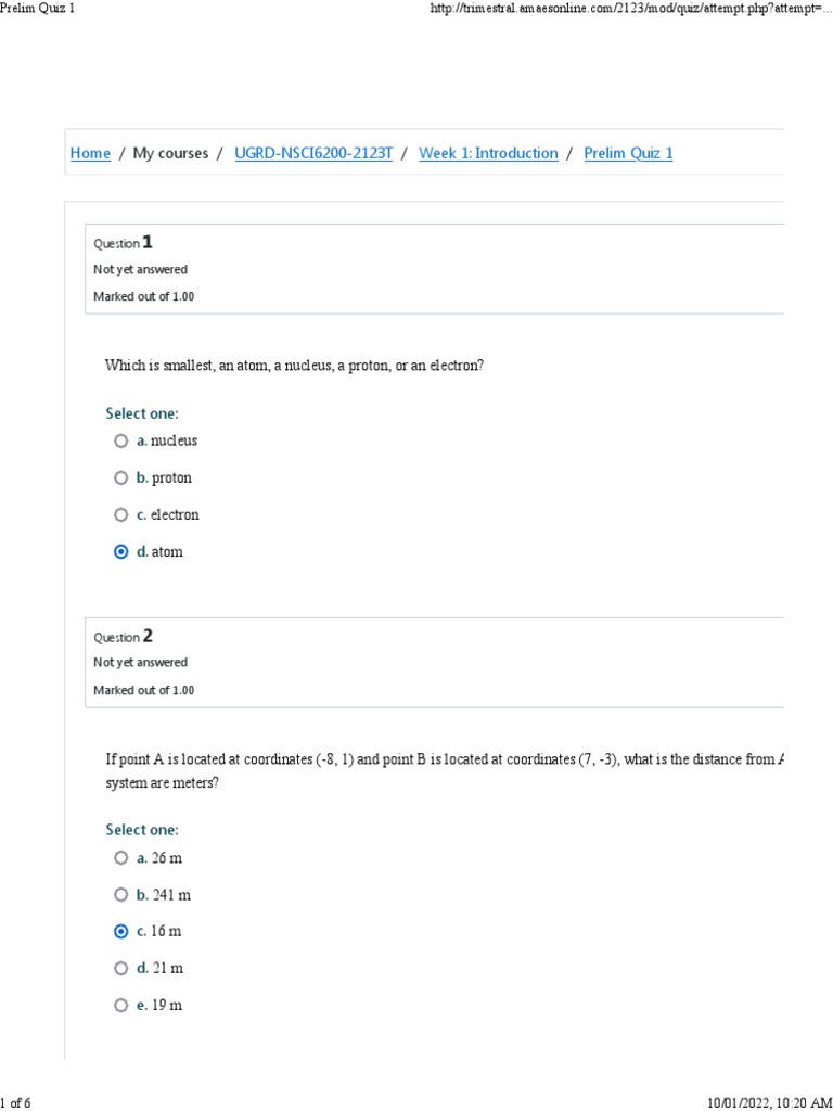 Physics Week 1-14 | PDF | Force | Atomic Nucleus