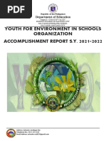 Accomplishment Report in Tree Planting | PDF