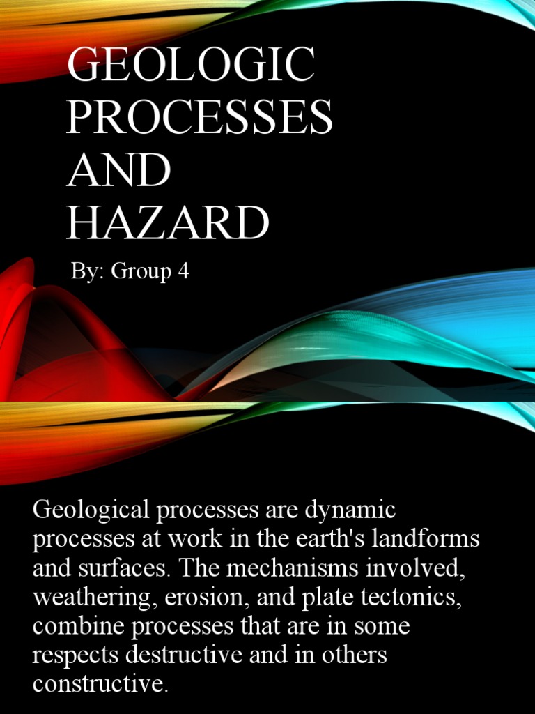Geologic Processes and Hazard | PDF