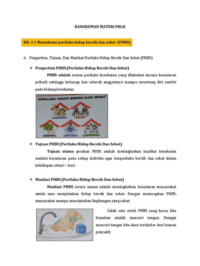 Rangkuman Materi PKLH Bab 4 | PDF