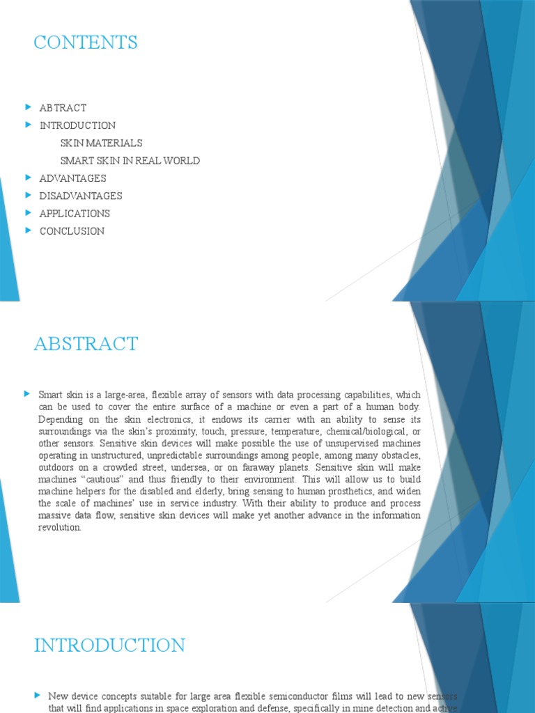 Smart Skin For Machine Handling | PDF | Sensor | Machines