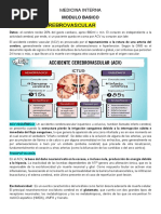 Fisiopatología Del ACV Isquémico | PDF