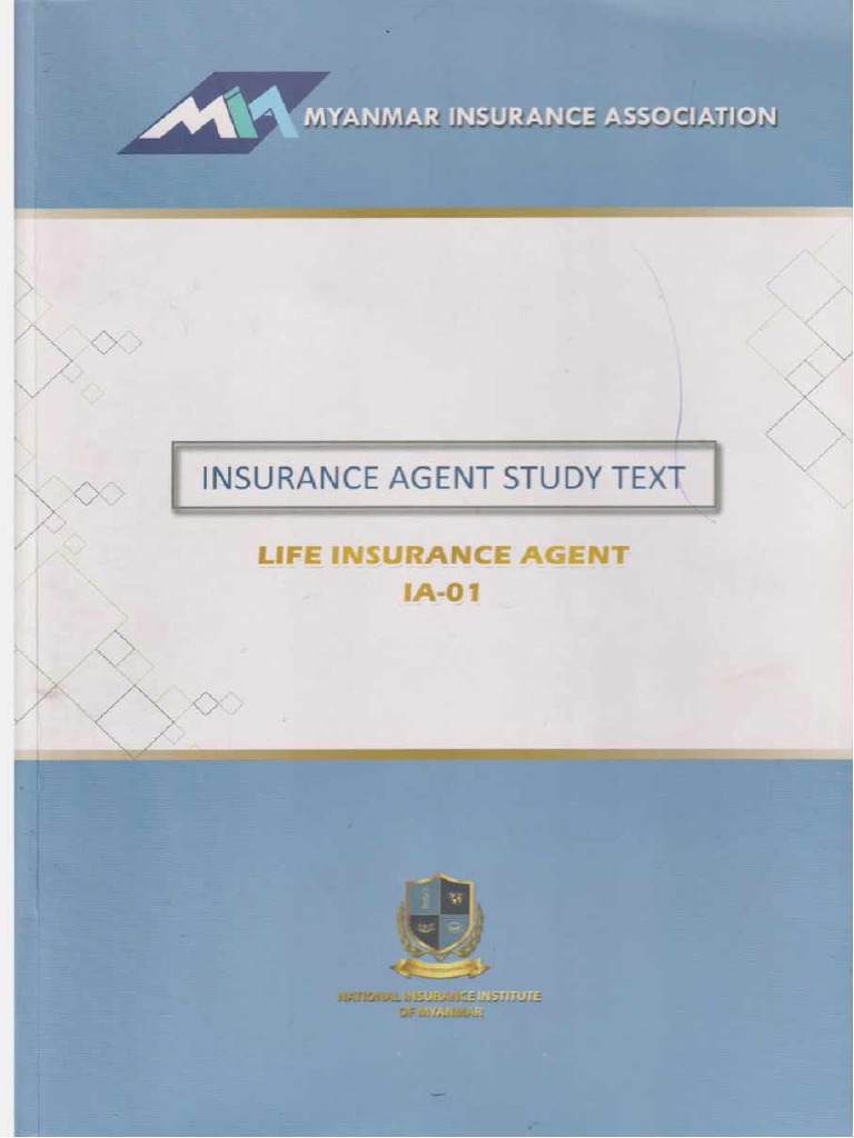 Insurance Agent Study Text | PDF