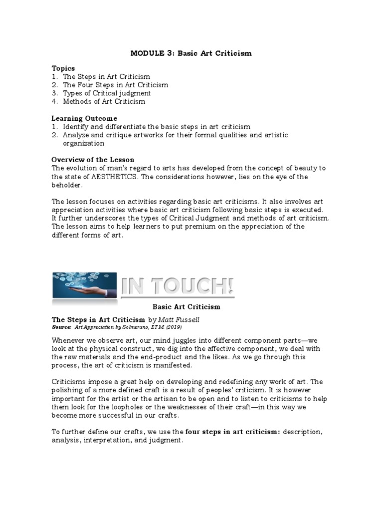 Lecture 3 | PDF | Aesthetics | Perception