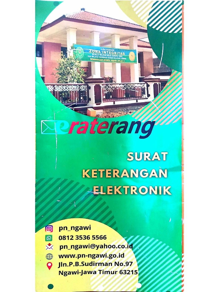 Surat Keterangan Elektronik, Surat Keterangan Elektronik | PDF