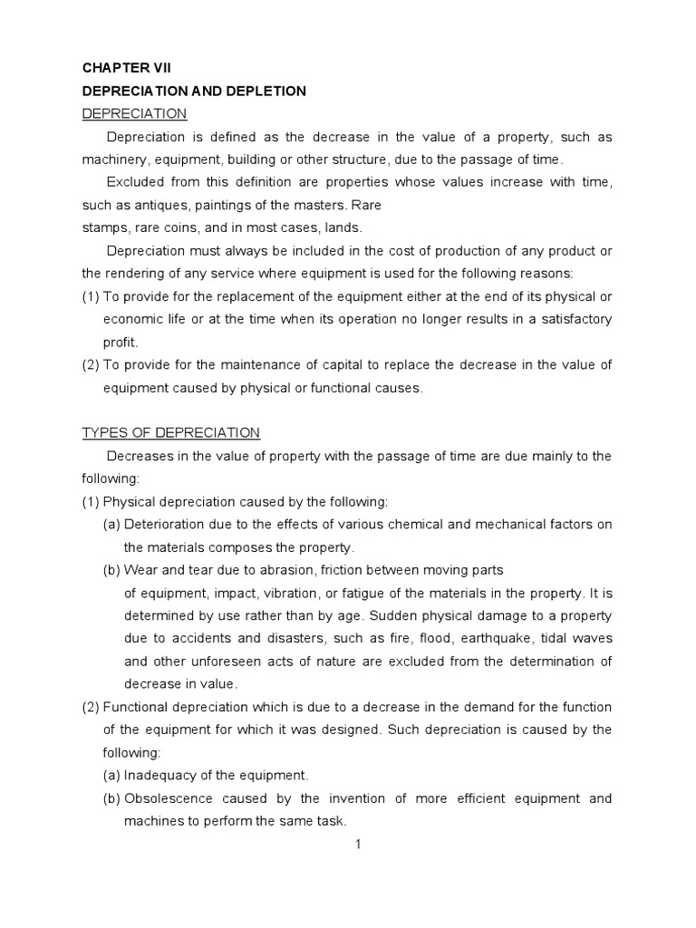 Module 4 | PDF | Depreciation | Economies