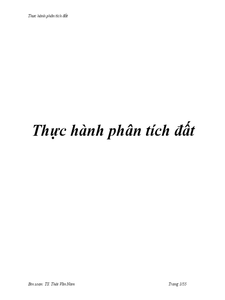 (123doc) - Thuc-Hanh-Phan-Tich-Dat PDF | PDF