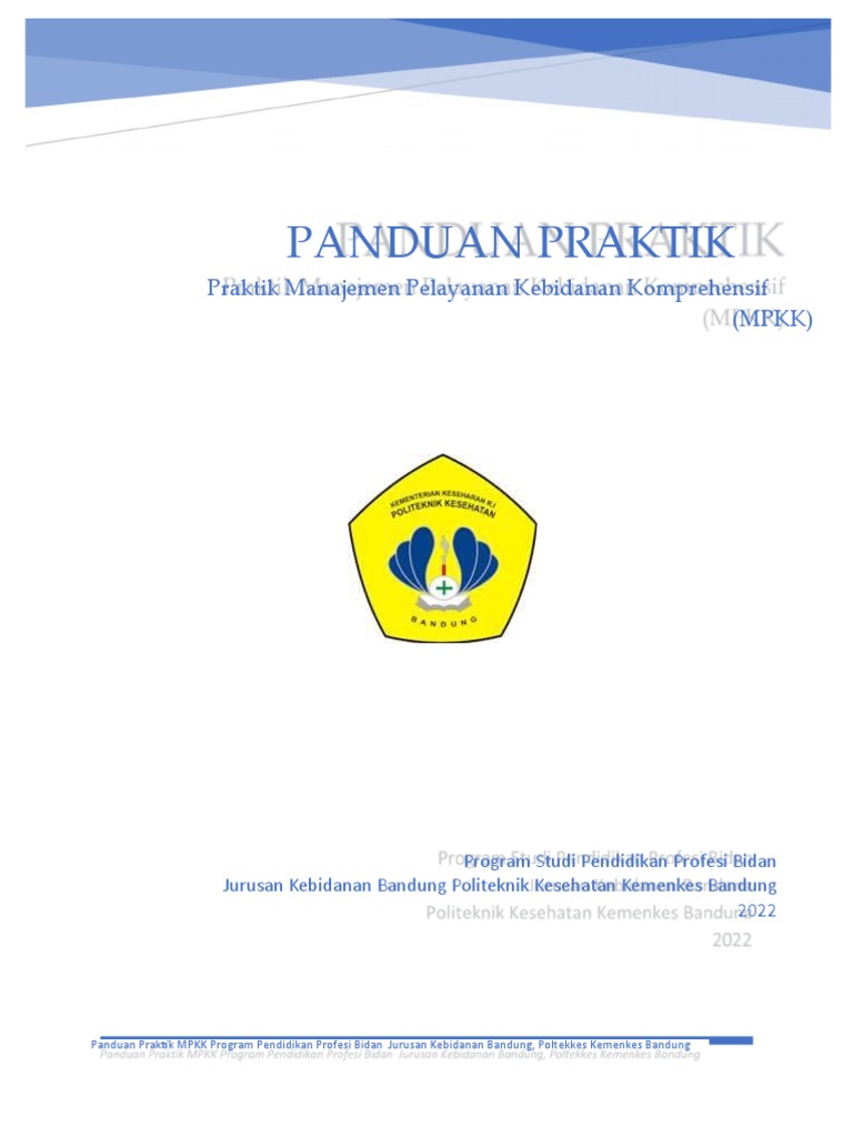 Panduan Praktik MPKP Revisi 2022 | PDF