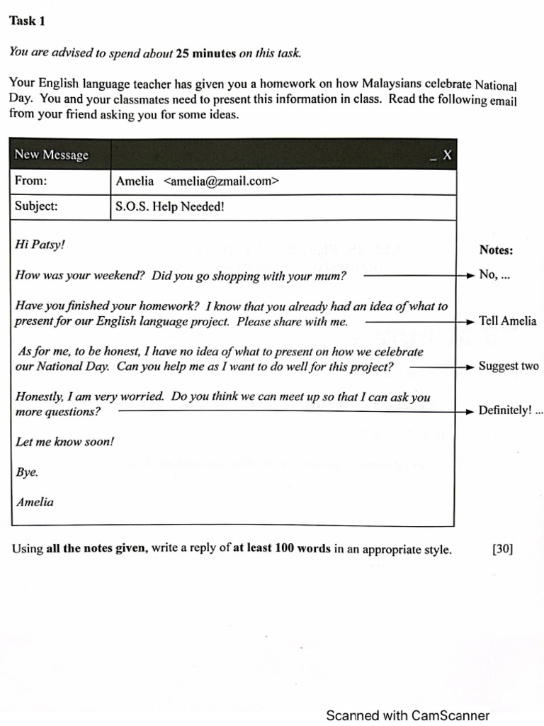 Writing Question | PDF