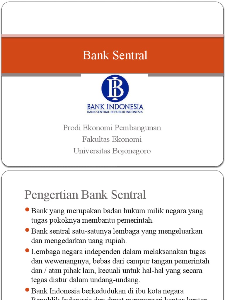 Bank Sentral | PDF