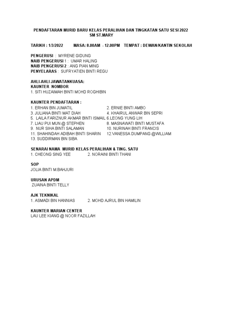 Ajk Pendaftaran2022 | PDF