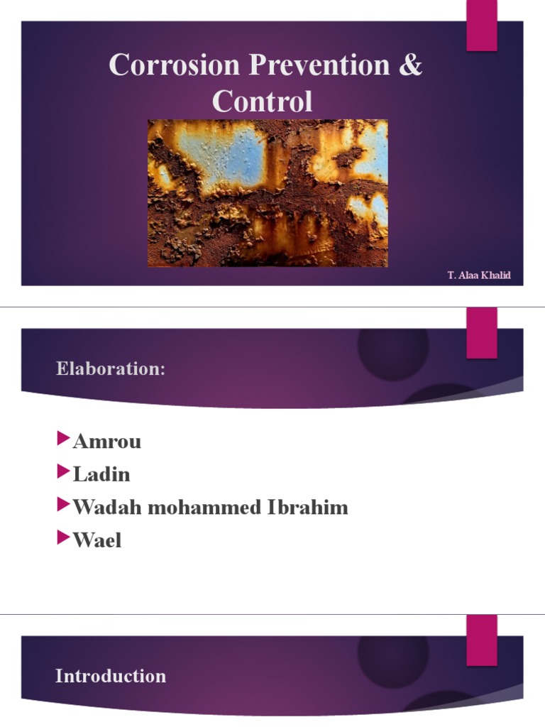 Corrosion Prevention & Control | PDF | Corrosion | Rust