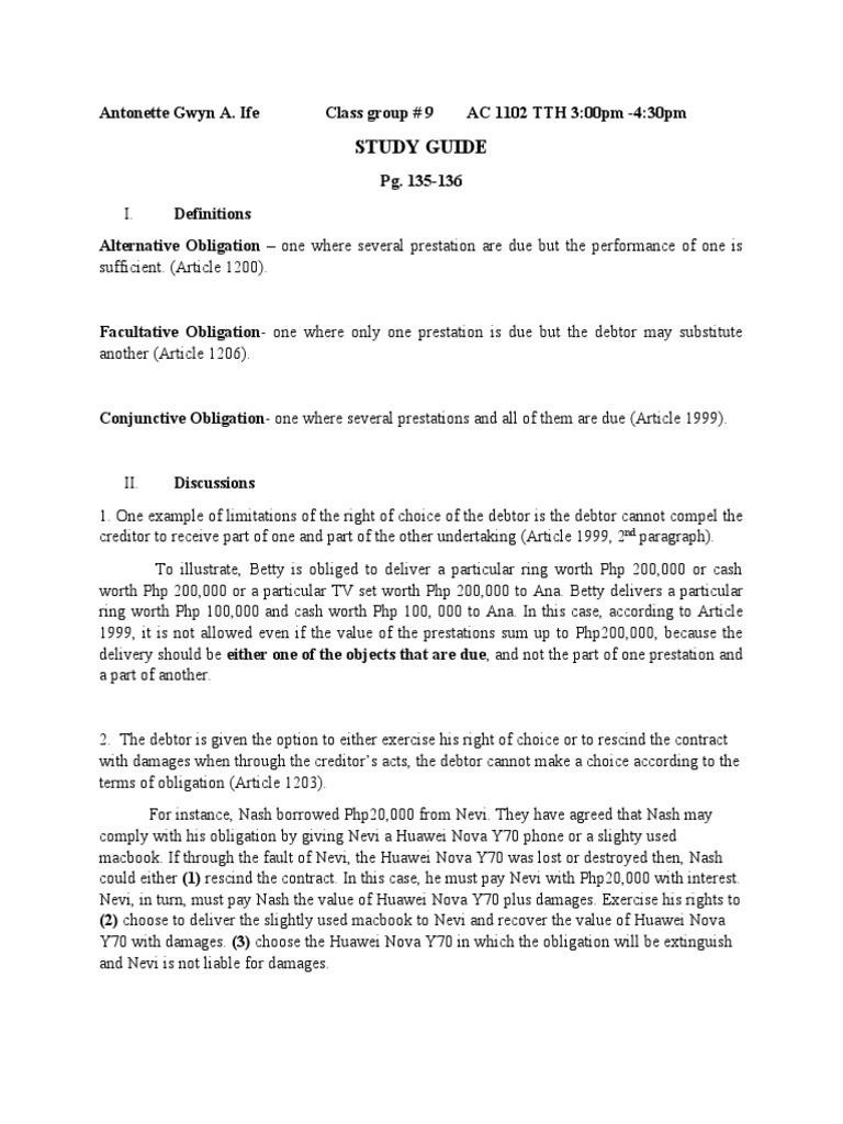 ObliCon AO | PDF | Damages | Justice ObliCon AO | PDF | Damages | Justice