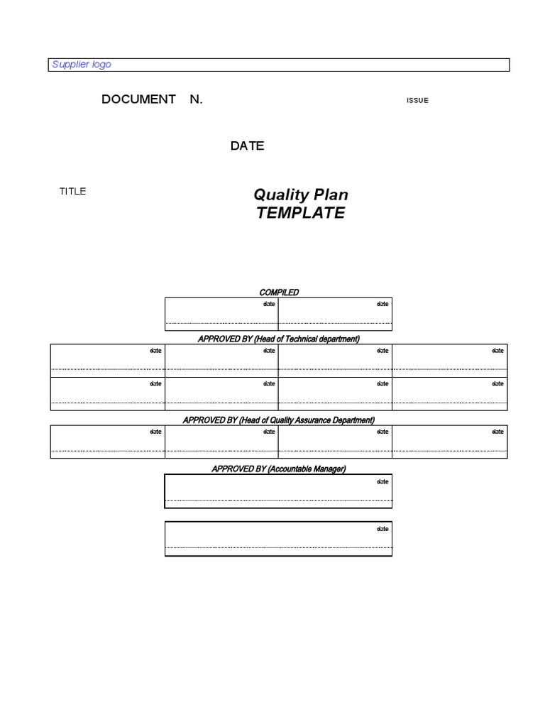 QRS_108_QP Template for Subcontractors and Checklist_Issue 2020 | PDF