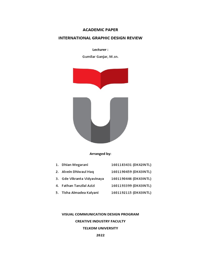 Assignment 1 - Group IGDR - VIkra, Tisha, Alvein, Dhian | PDF