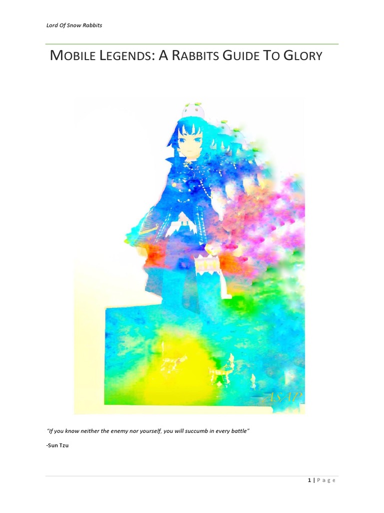 Mobile Legends Guide vr.2 Final Updated | PDF | Tanks | Flanking Maneuver
