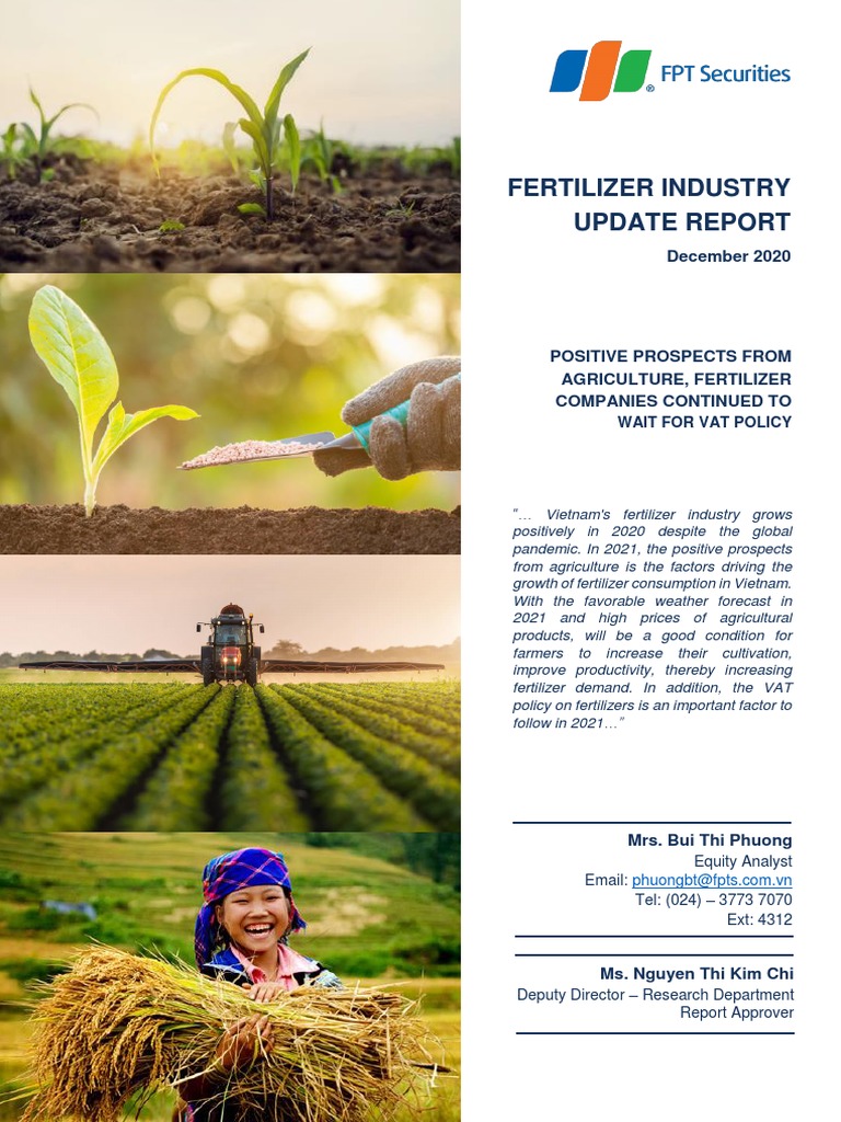 FPTSFertilizer Industry Update ReportDec2020Eng A7427bd1 | PDF ...