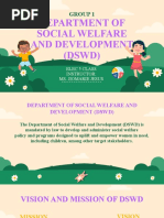 DSWD Programs and Services | PDF | Welfare | Poverty