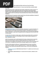 API 2H Grade 50 Steel Plate Overview | PDF | Welding | Construction