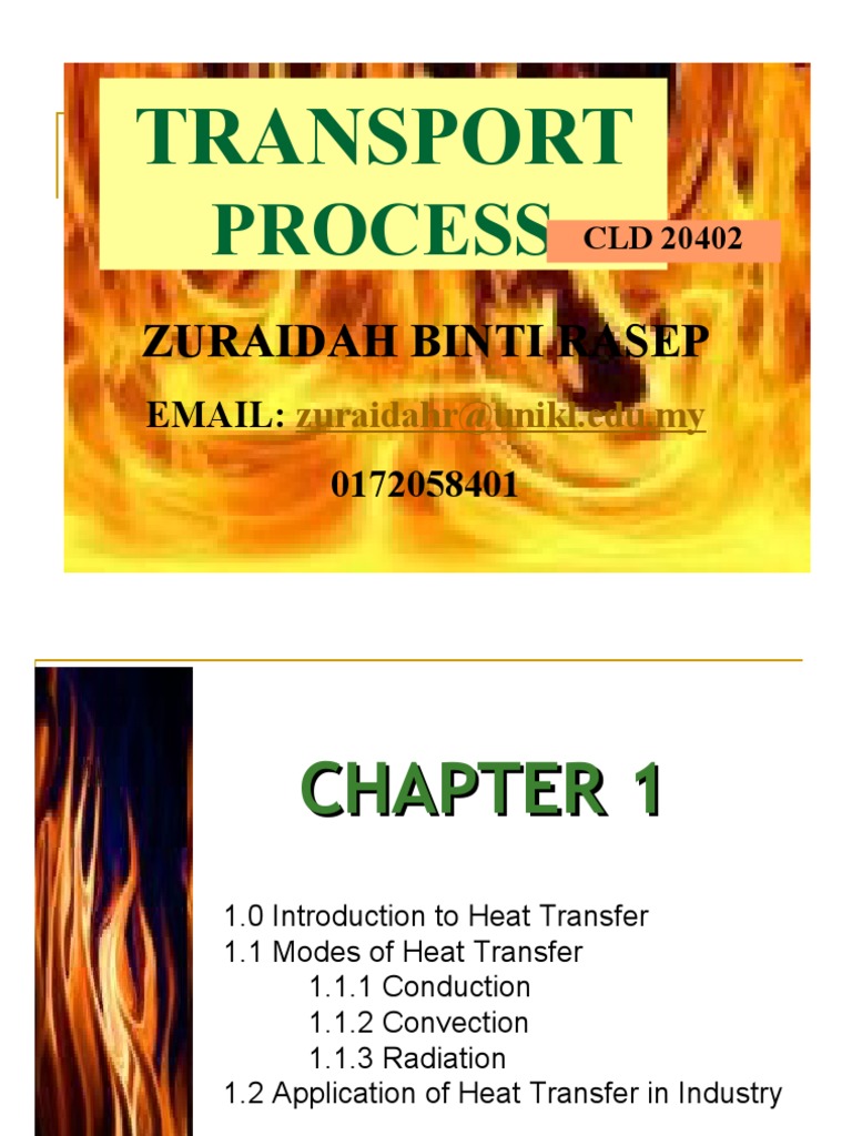 Introduction to Heat Transfer Concepts | PDF