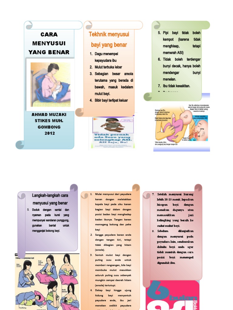 Leaflet Menyusui | PDF