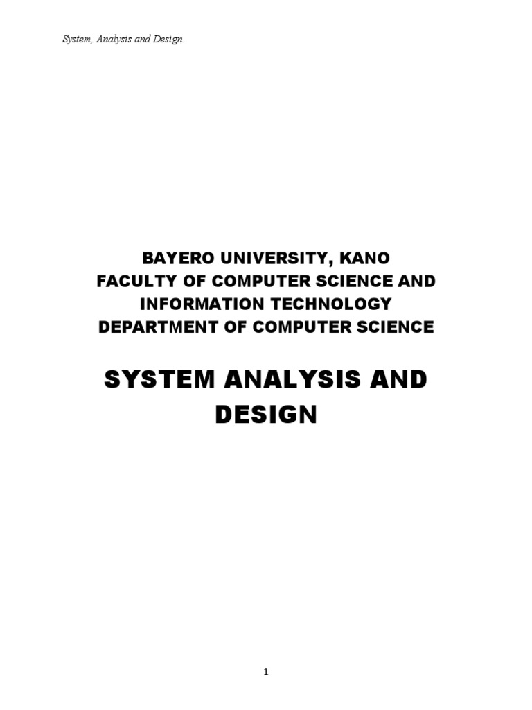 7 Steps in System Analysis Process | PDF | Feasibility Study ...