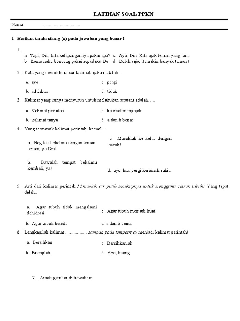 Latihan Soal Ph3 Bahasa Indonesia | PDF