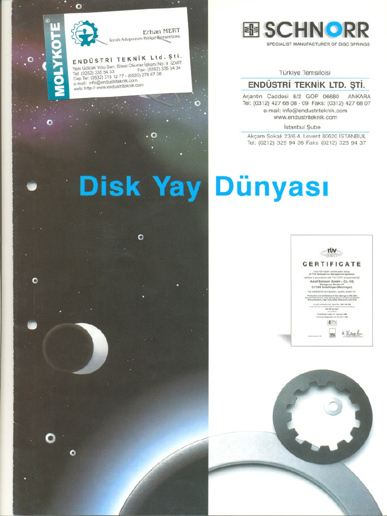 Disk Yay-Çanak Pul SCHNORR | PDF Disk Yay-Çanak Pul SCHNORR | PDF