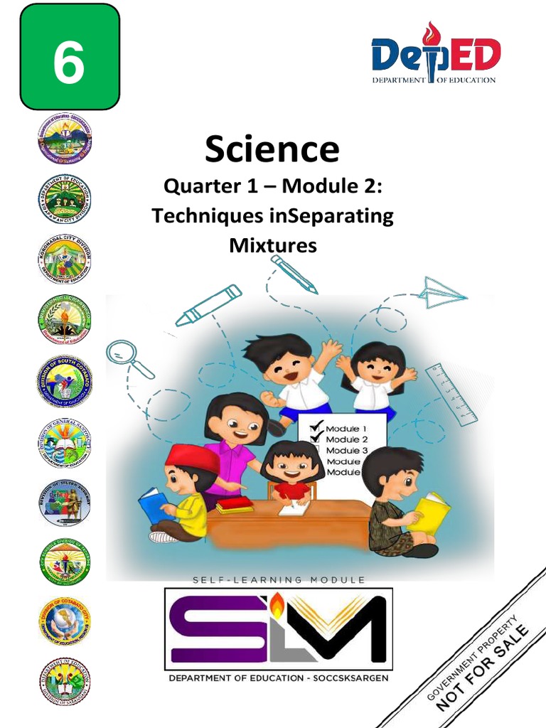 SC6 Q1 SLM Melc2 Revised | PDF | Filtration | Mixture