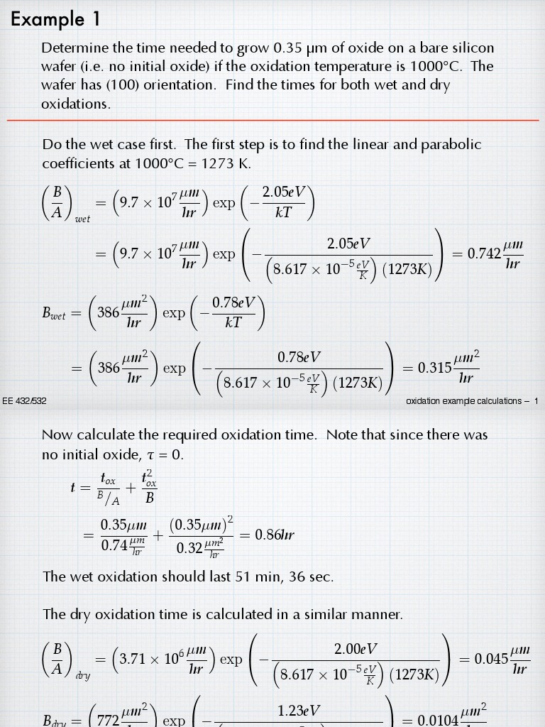 oxidation_examples | PDF | Wafer (Electronics) | Applied And ...