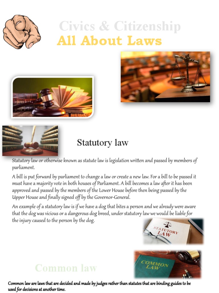 Civics & Citizenship Powerpoint Presentation Year 8 | PDF | Crime ...