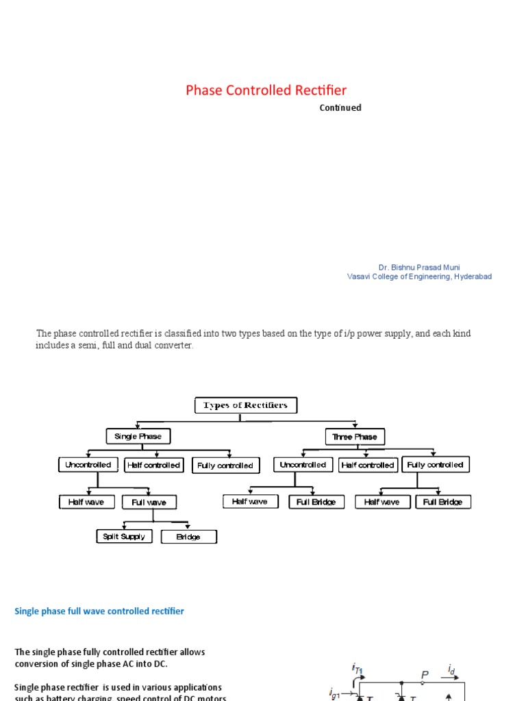AC-DC Converter - Single Phase | PDF | Rectifier | Electrical Engineering