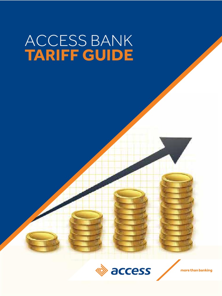 Access Bank Tariff Guide 2025 | PDF