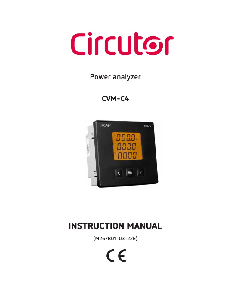 Circutor CVM C4 M267B01 03 | PDF