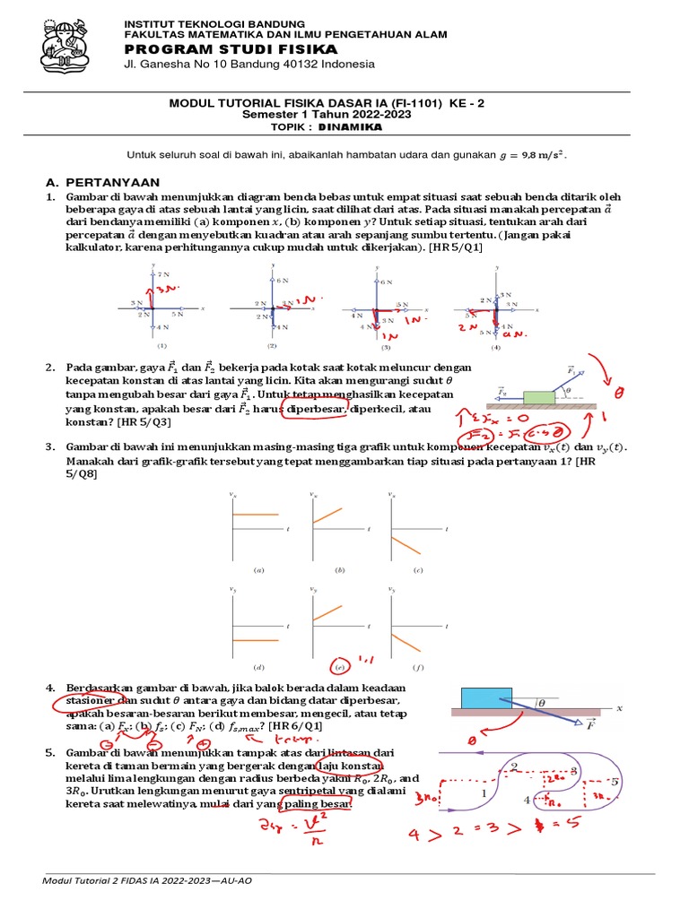 SOAL Modul 2 Fidas IA - 2022 2023 - 220915 - 091112 | PDF