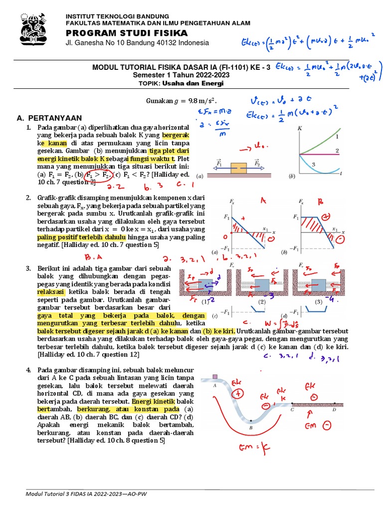 SOAL Modul 3 Fidas IA - 2022 2023 | PDF