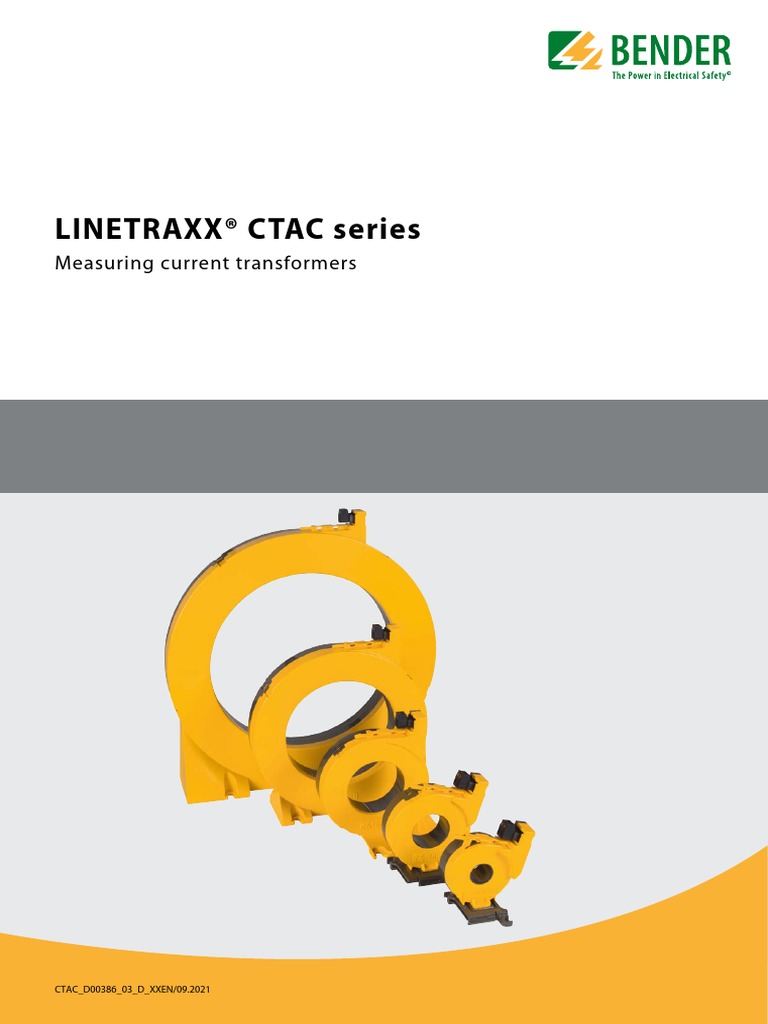 Ctac D00386 D Xxen | PDF | Transformer | Equipment