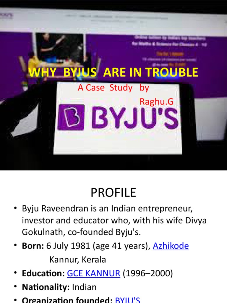 What Happened To Byjus | PDF | Business