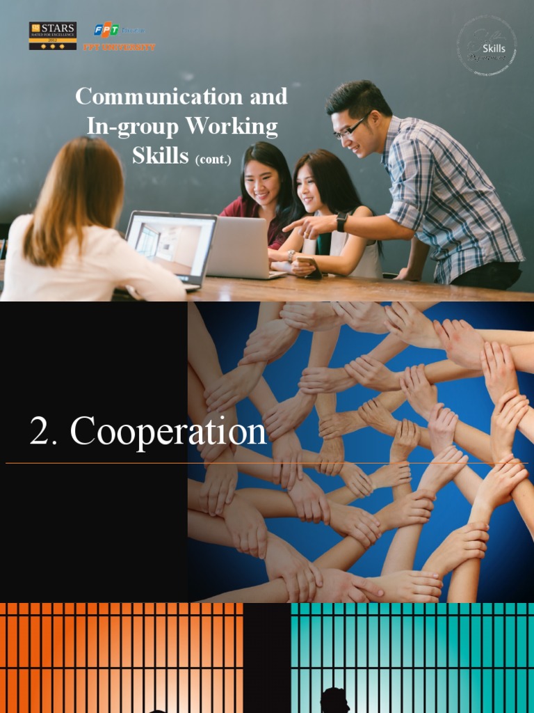 Session 1 - Group and Team Overview - Lesson 2 - Cooperation and ...