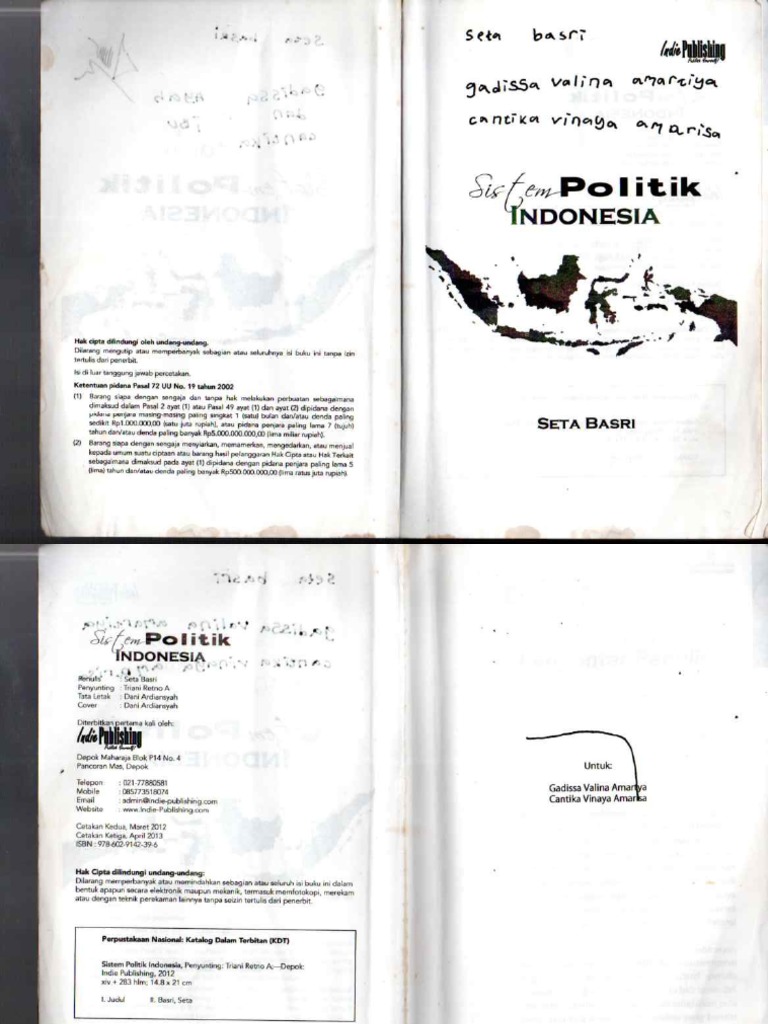 Buku Sistem Politik Indonesia Oleh Seta Basri | PDF