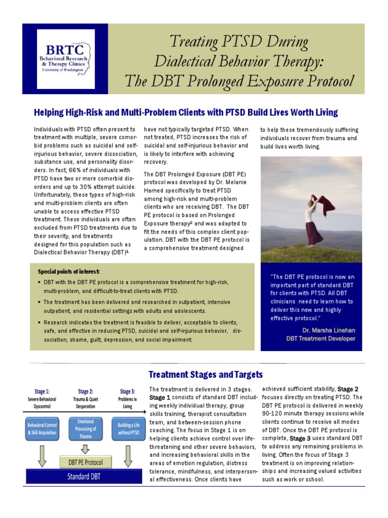 DBT Prolonged Exposure for PTSD | PDF