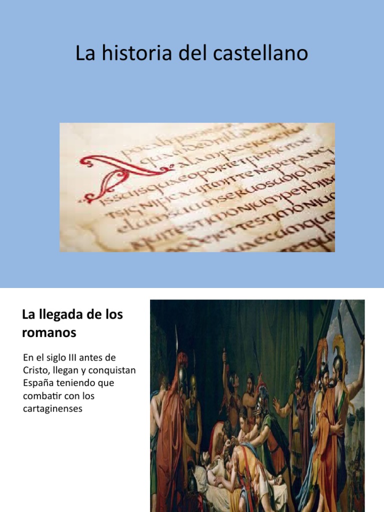 La Historia Del Castellano Mirko Guttlein Lengua | PDF | Lengua ...