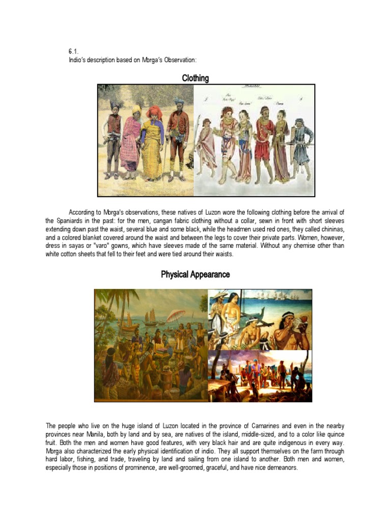 Indio-6 1 | PDF | Philippines | Clothing