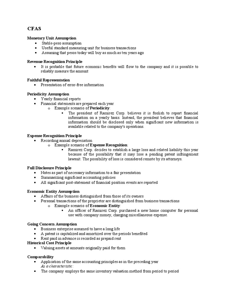 Reviewer CFAS | PDF | International Financial Reporting Standards | Financial Statement
