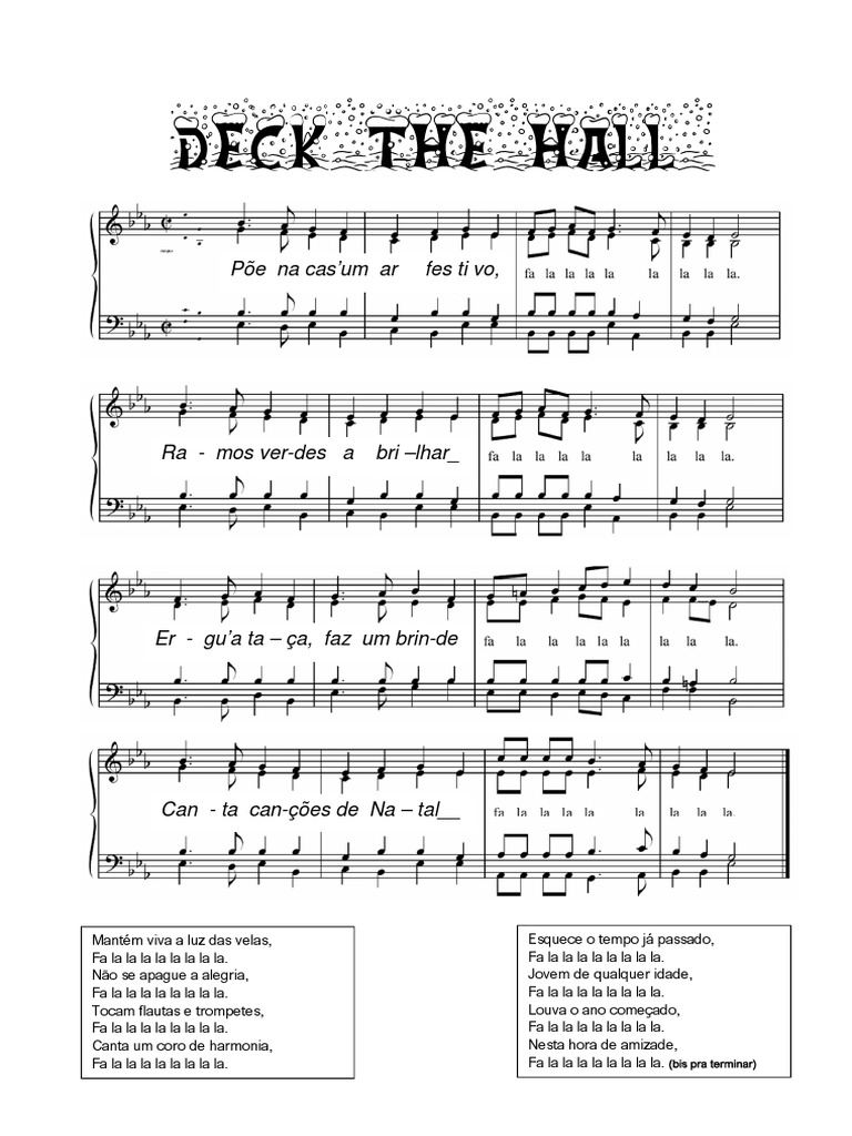 Deck The Hall | PDF