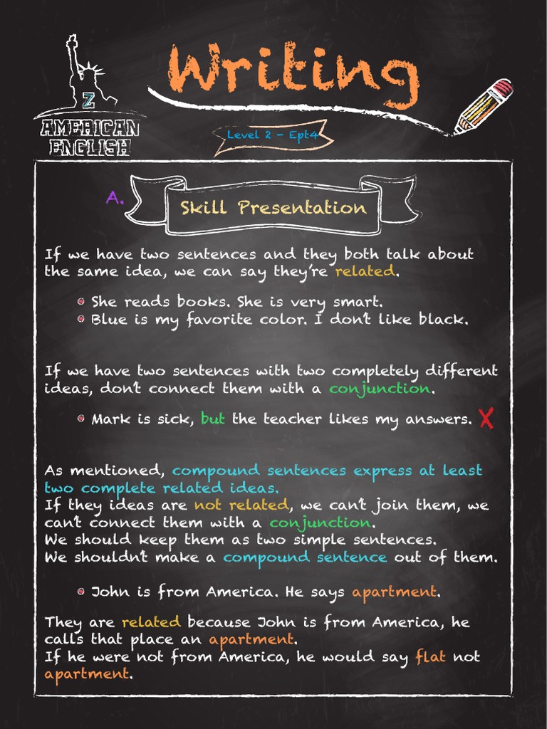 Writing Skills Lv2, Ep4 | PDF