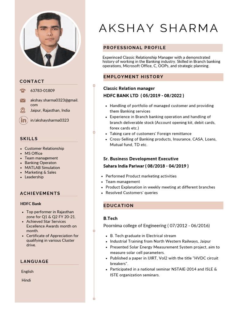Akshay Resume 2022 | PDF