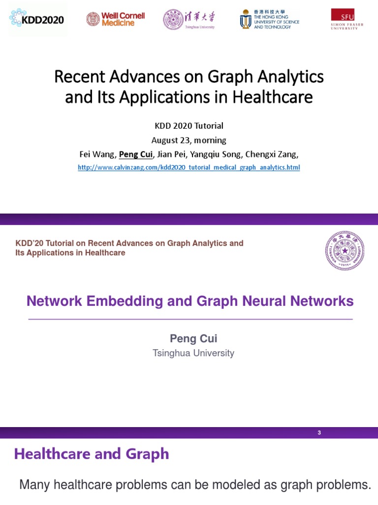 KDD_tutorial_part2_network_embedding_and_GCN | PDF | Artificial Neural Network | Data Mining